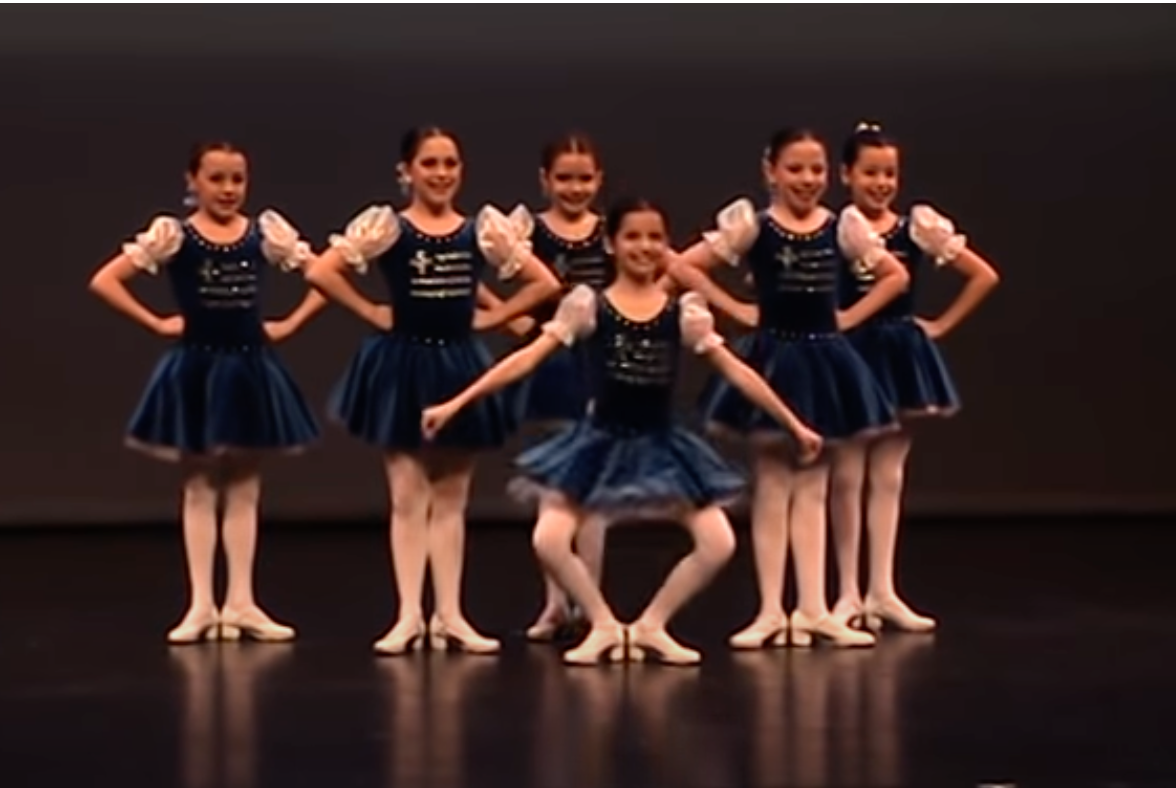 I watched it over and over again. Wonderful choreography and such ...